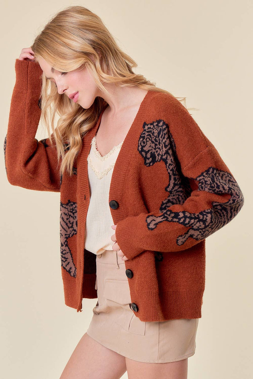Easy Tiger Cardigan Sweater – CACTI & CAMO