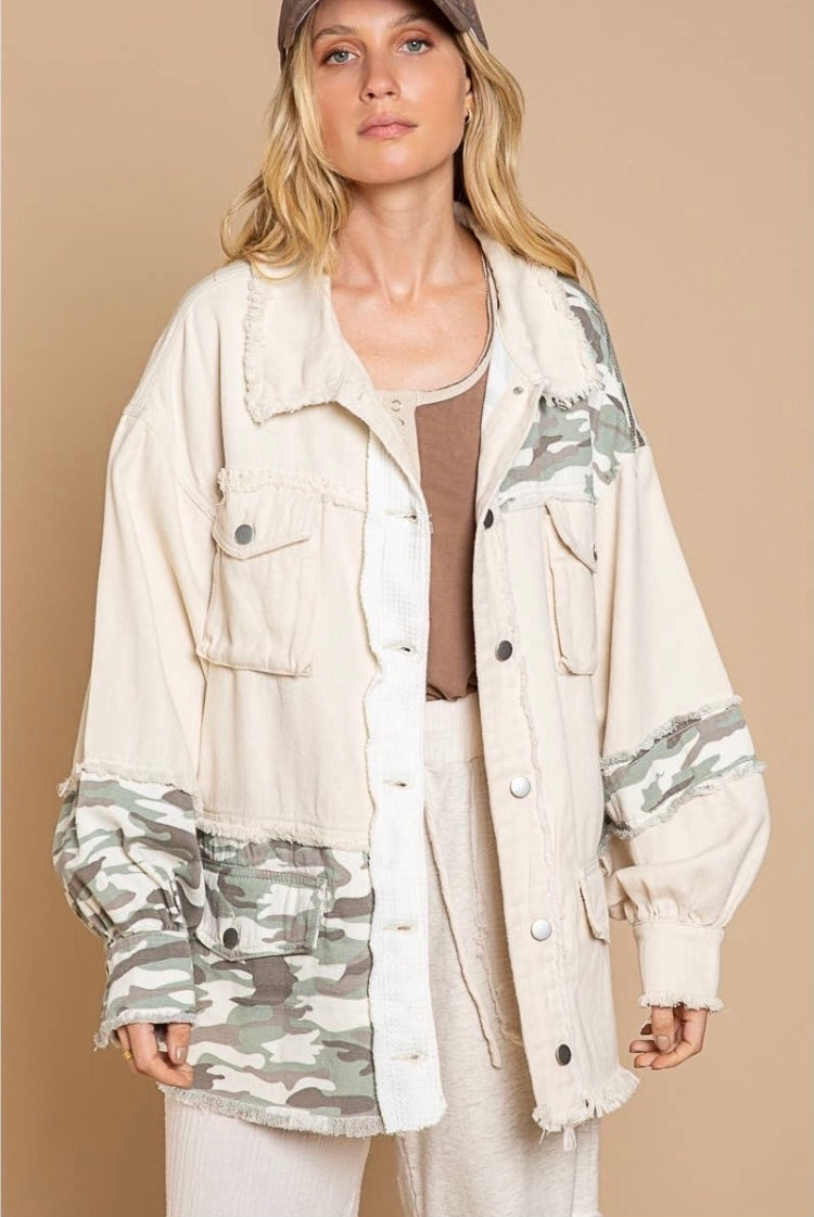 Cheyenne Camo Shacket – CACTI & CAMO